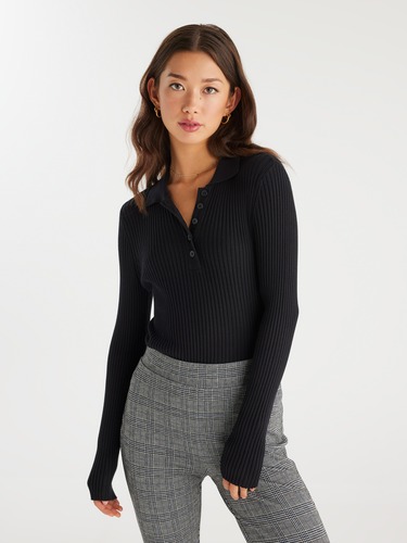 Molly Polo Rib Knit