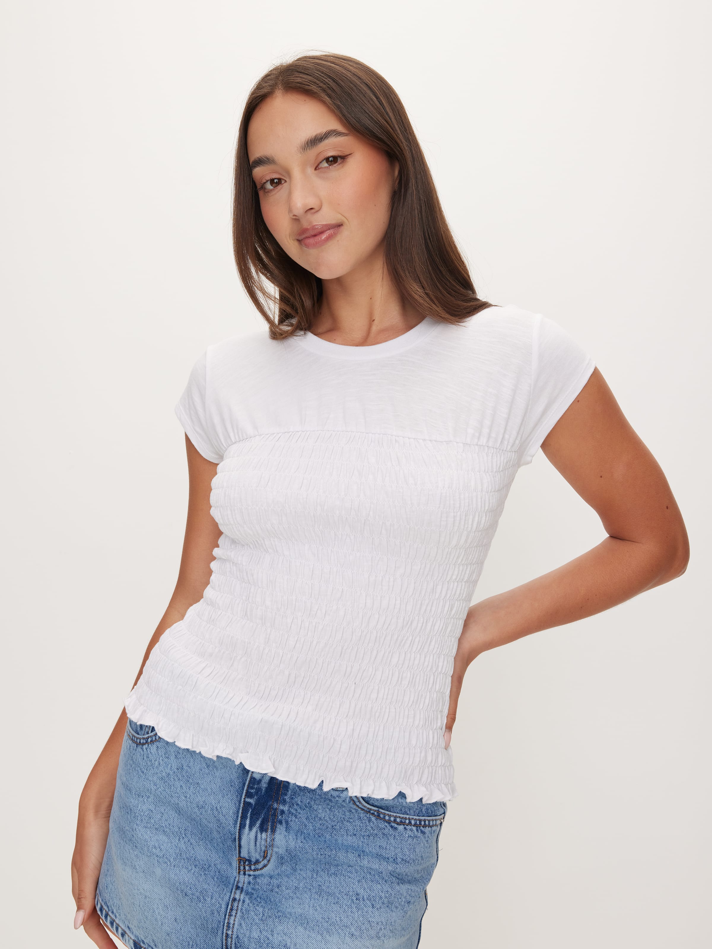 Smocked Tee - Dotti Online