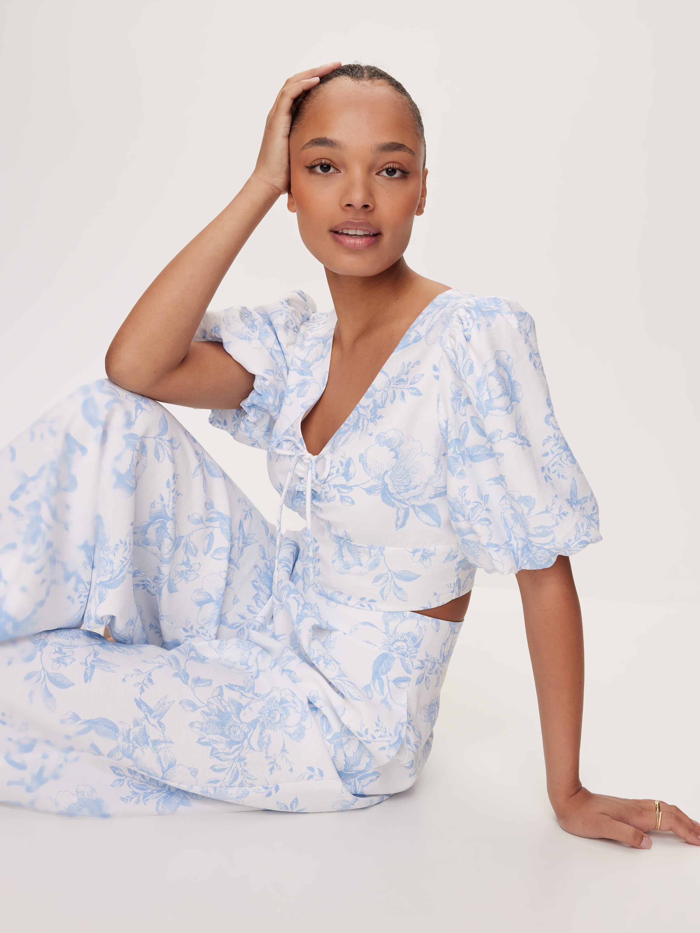 Rosie Puff Sleeve Top - Dotti Online