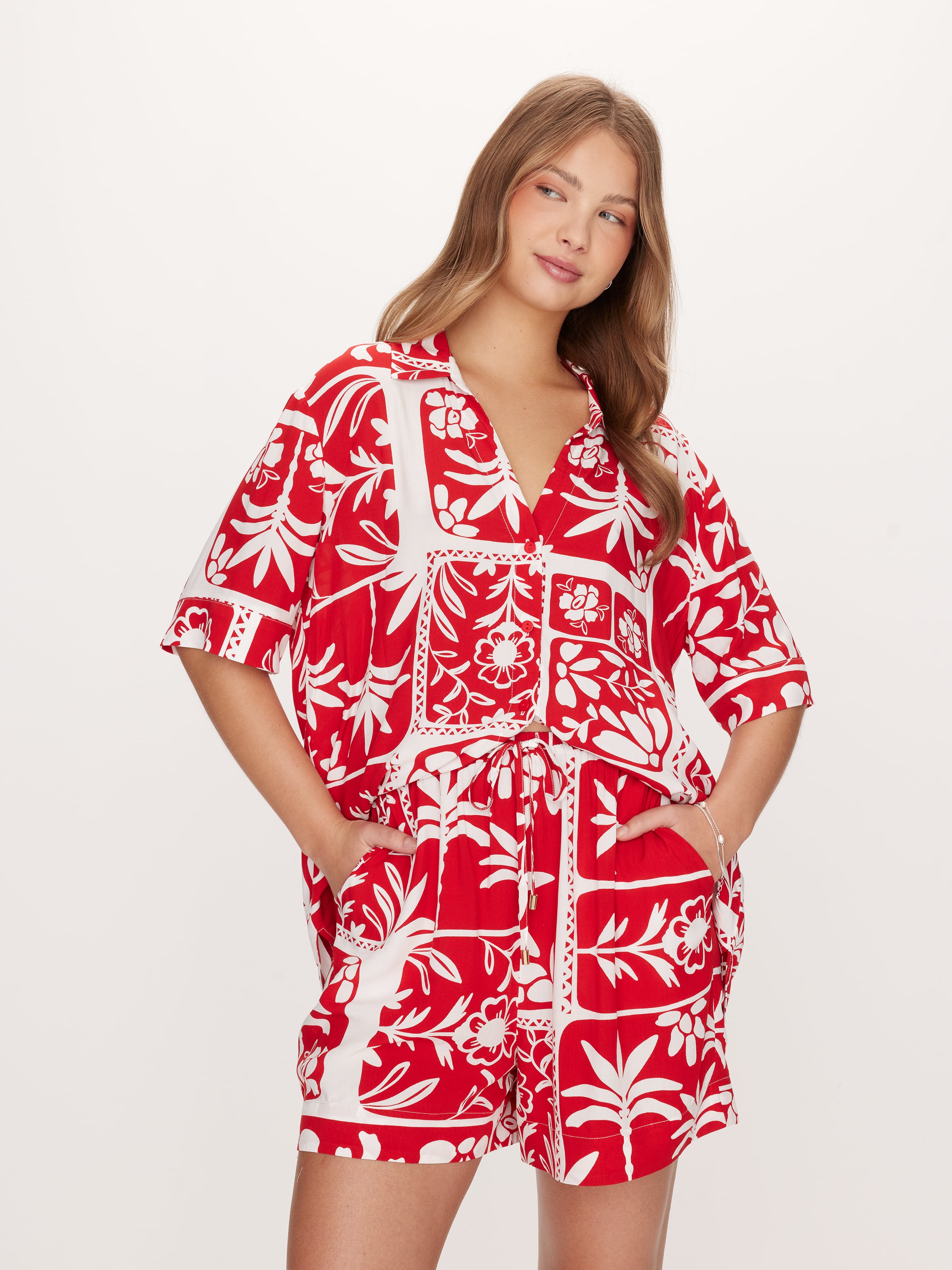 Cece Short Sleeve Shirt - Dotti Online
