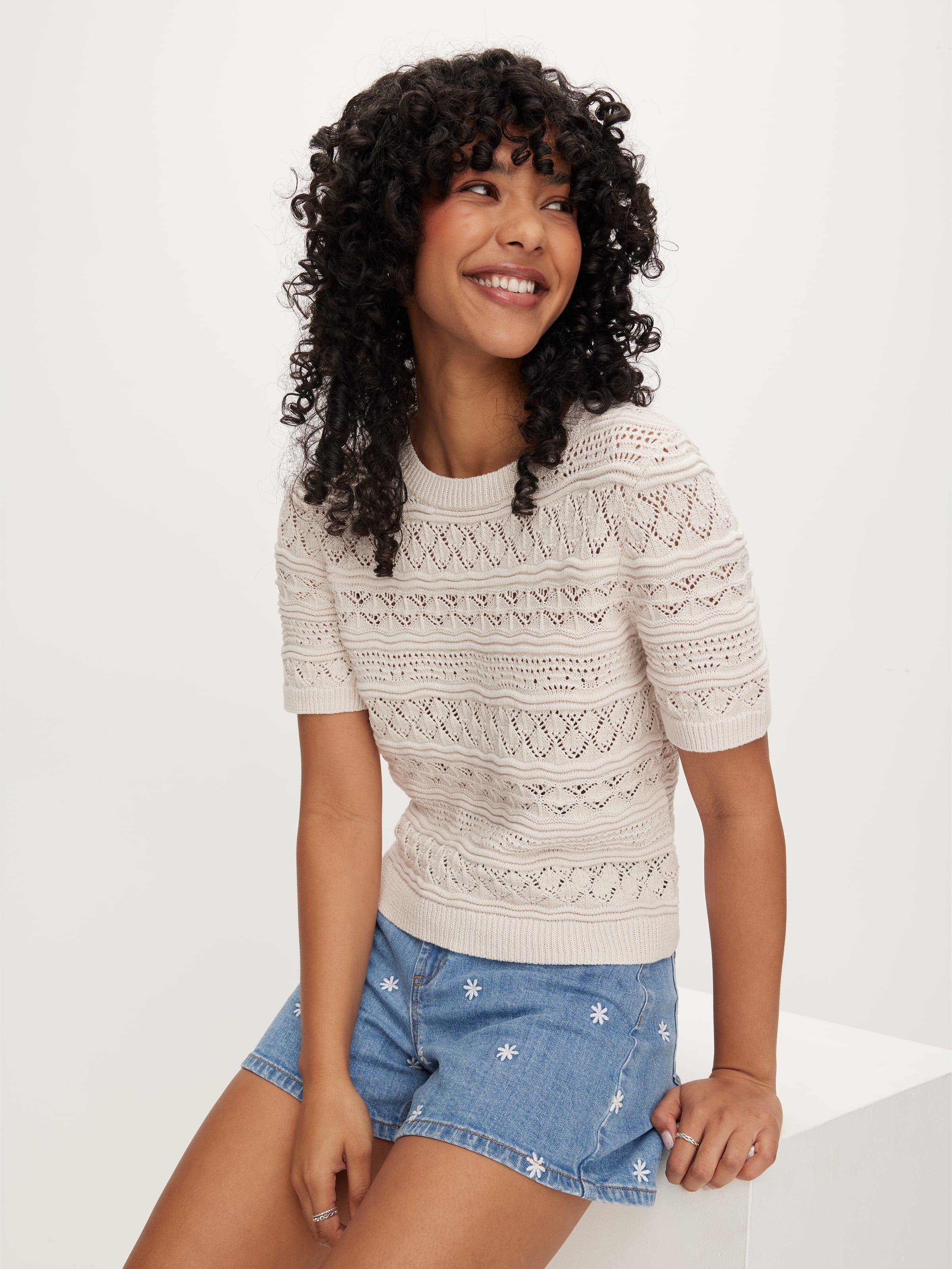 Patty Pointelle Knit - Dotti Online