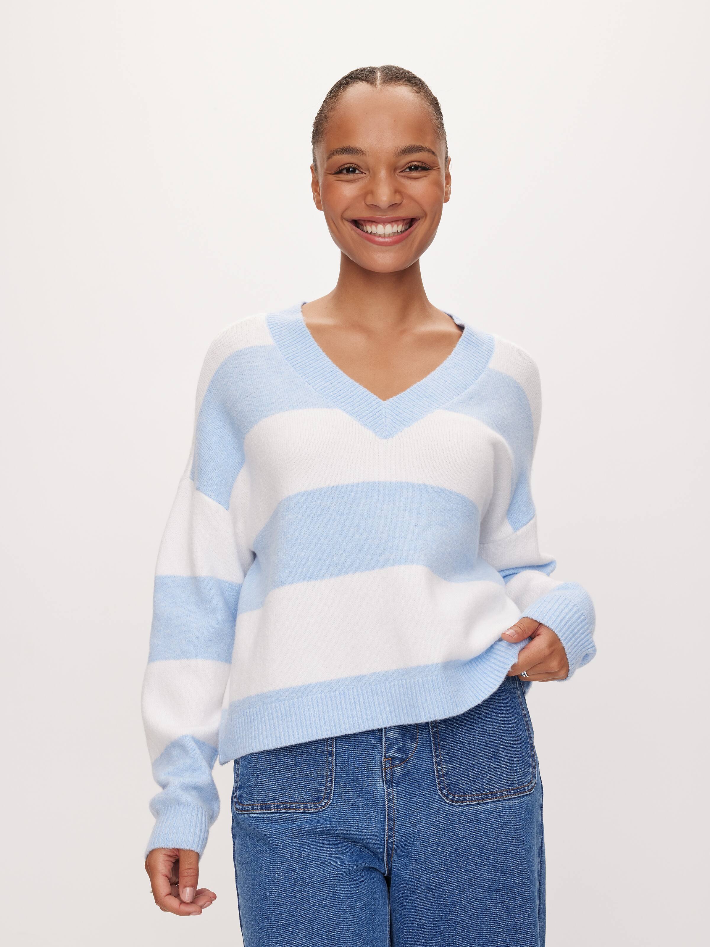 Molly Soft V-Neck Knit - Dotti Online