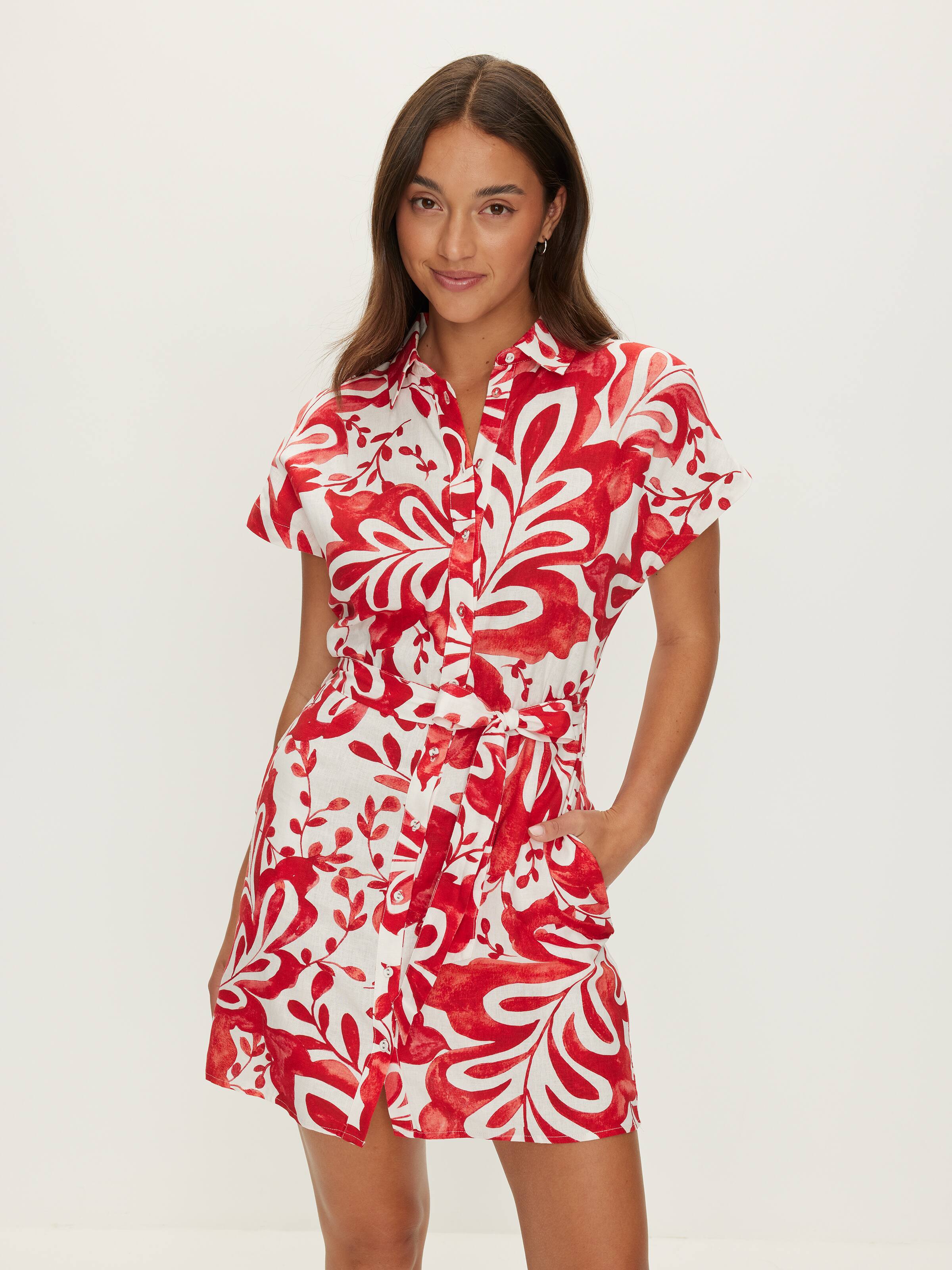 Renee Shirt Dress - Dotti Online