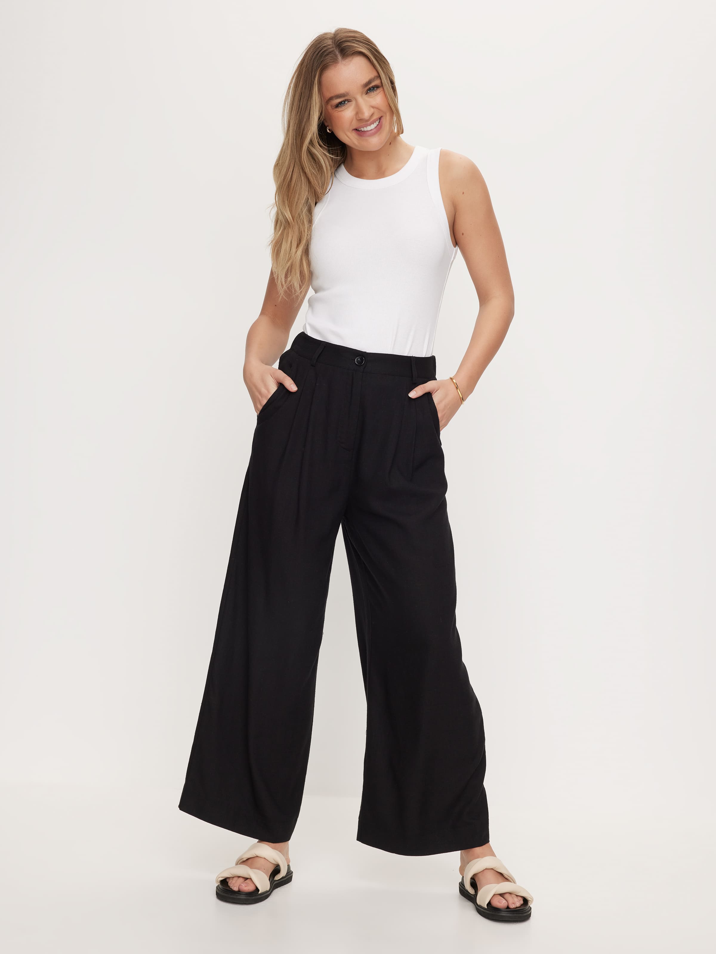 Matilda Wide Leg Pant - Dotti Online
