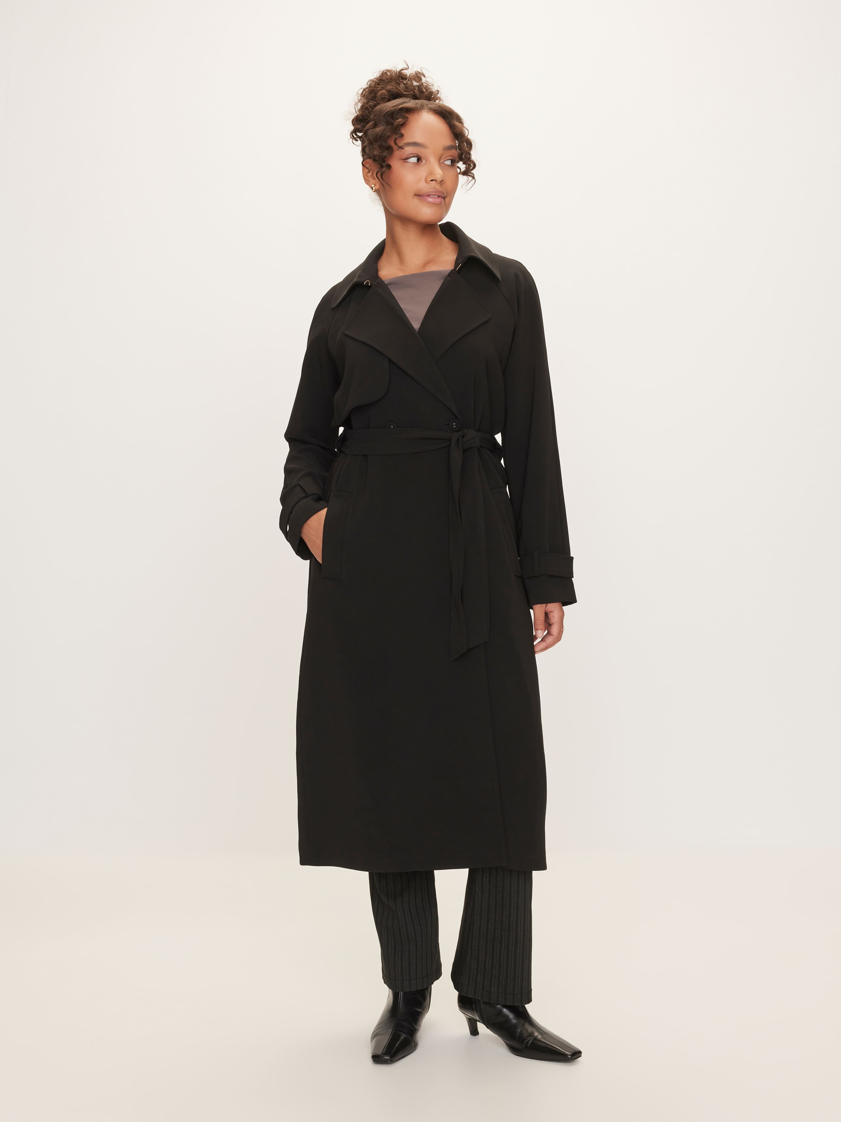 V Riley City Trench - Dotti Online