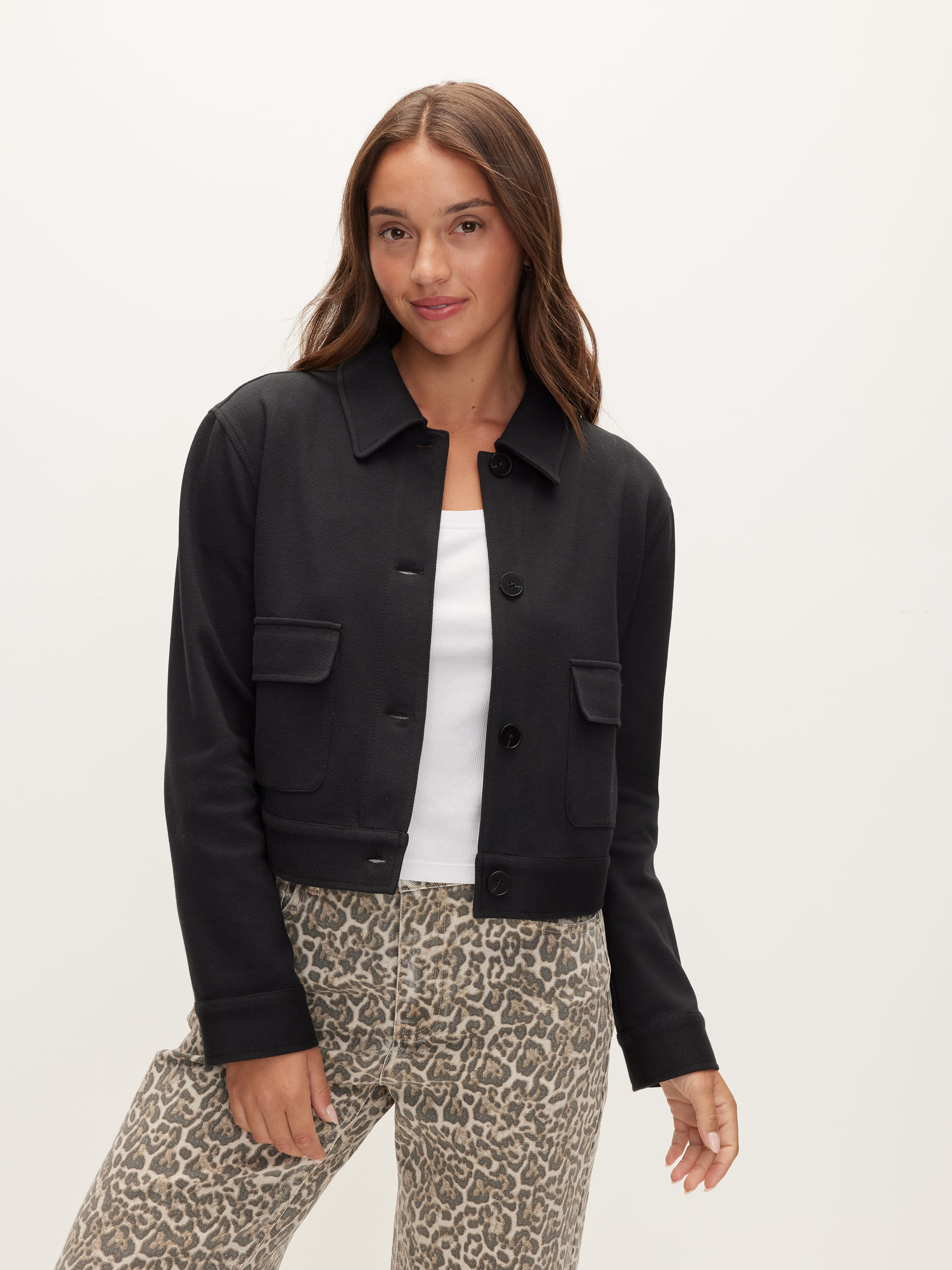 Nina Light Weight Shacket - Dotti Online
